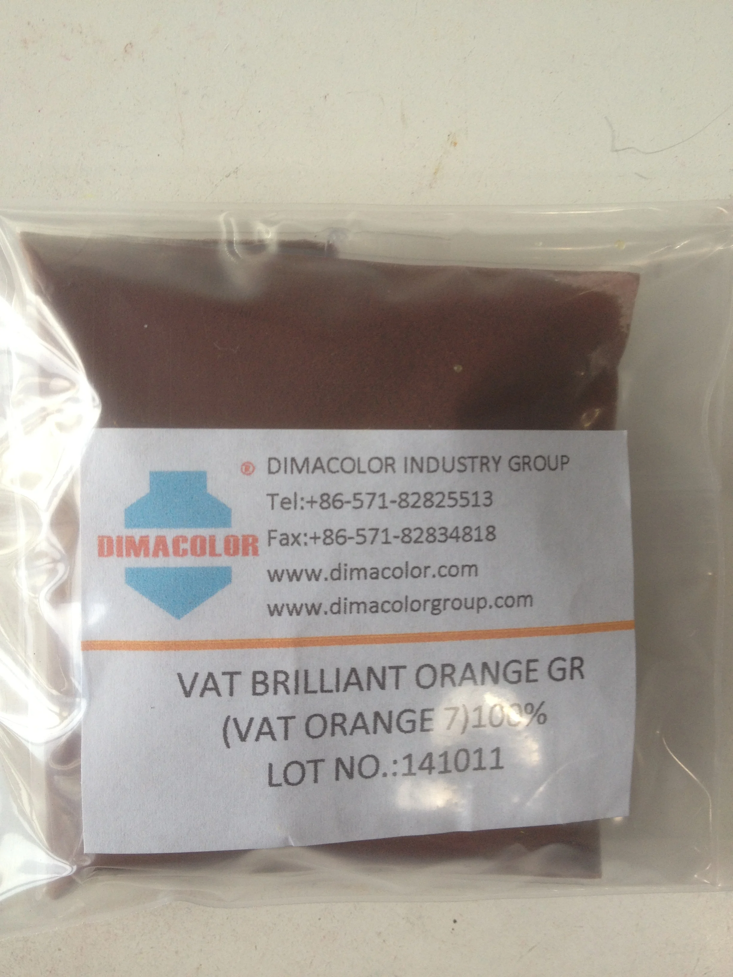 Vat Dyes Orange 3 CDP - DIMACOLOR Permavat Golden Yellow RK