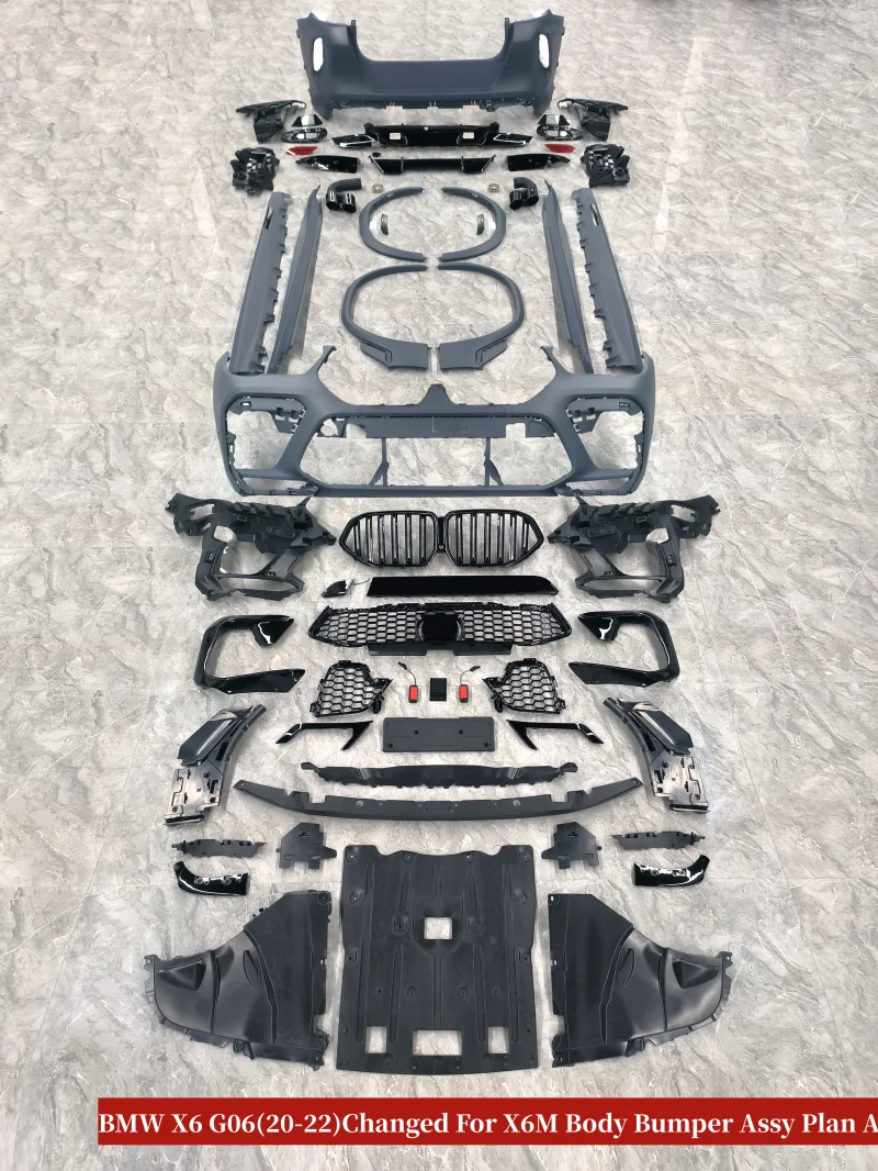 Bmw X6 G06 Body Kit Upgrade To X6m 2020-2022 - Buy Carbon Fiber Front ...