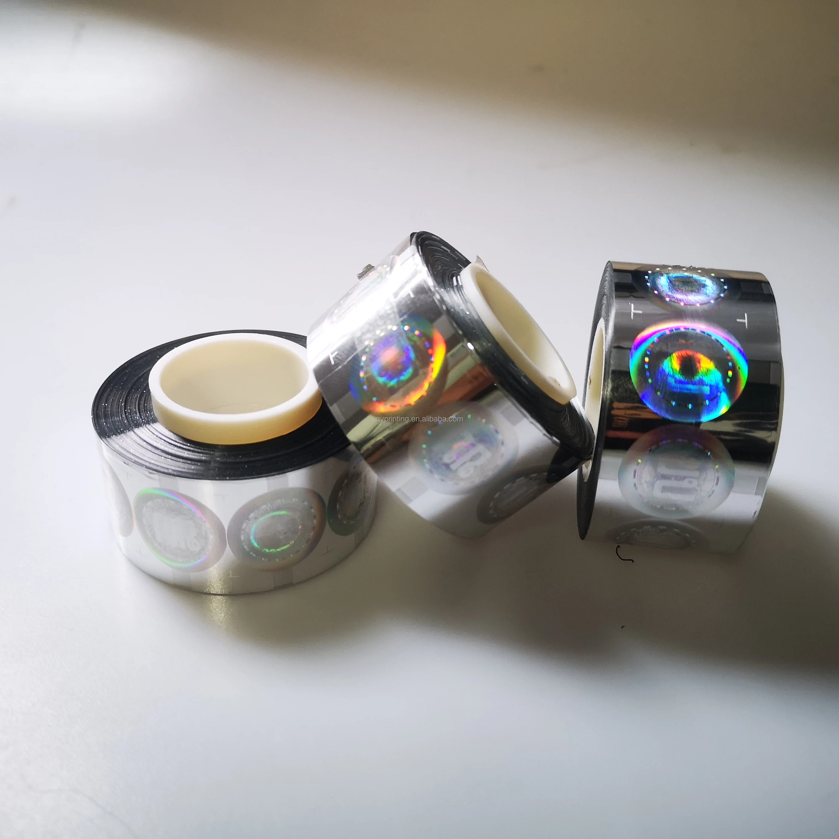 Custom Printing Gold Silver 3d Hologram Stickers Seal Overlay Anti-fake ...