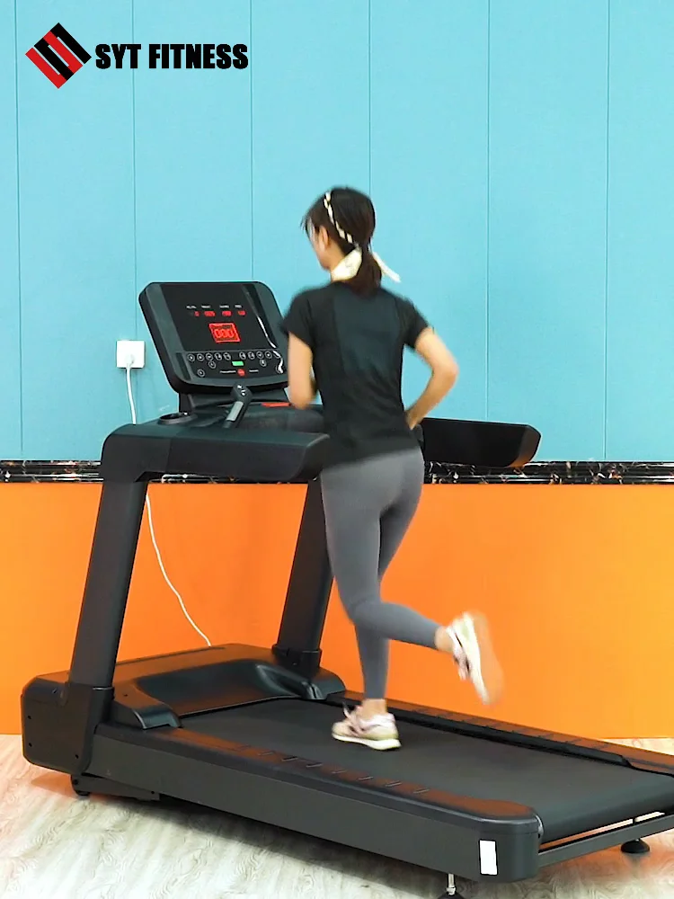Commercial Motorized Treadmill Machine With Touch Screen Running Machine Treadmills Led Screen ...