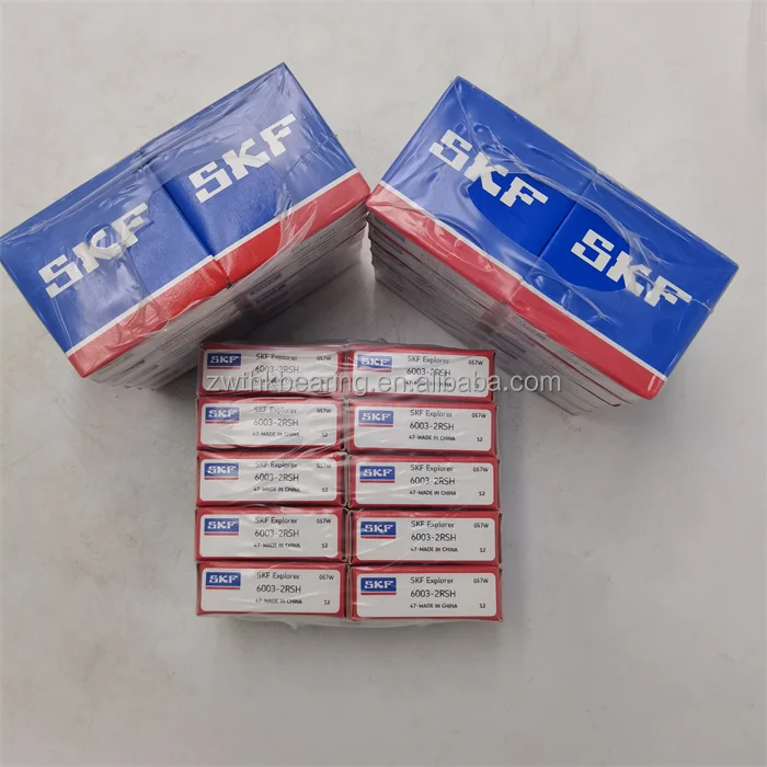 Original Skf Deep Groove Ball Bearings 6003-2rsh 6203-2rsh Ball Bearing ...