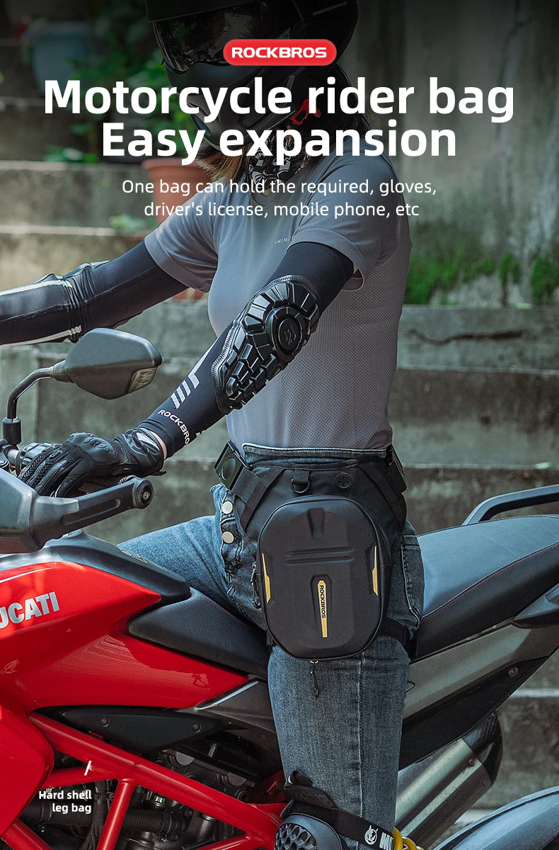 Motorcycle Rider Leg Bag - Durable and Waterproof Fanny Pack