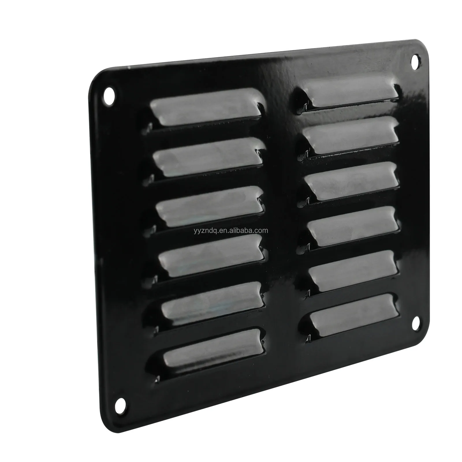 Ventilation Grill Louvre Black - 233MM X 148MM for Rvs