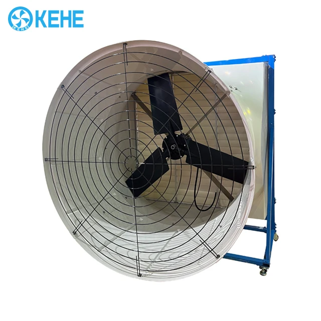 Big Airflow Frp Poultry Farms Husbandry Fiberglass Cone Fan For Chicken ...