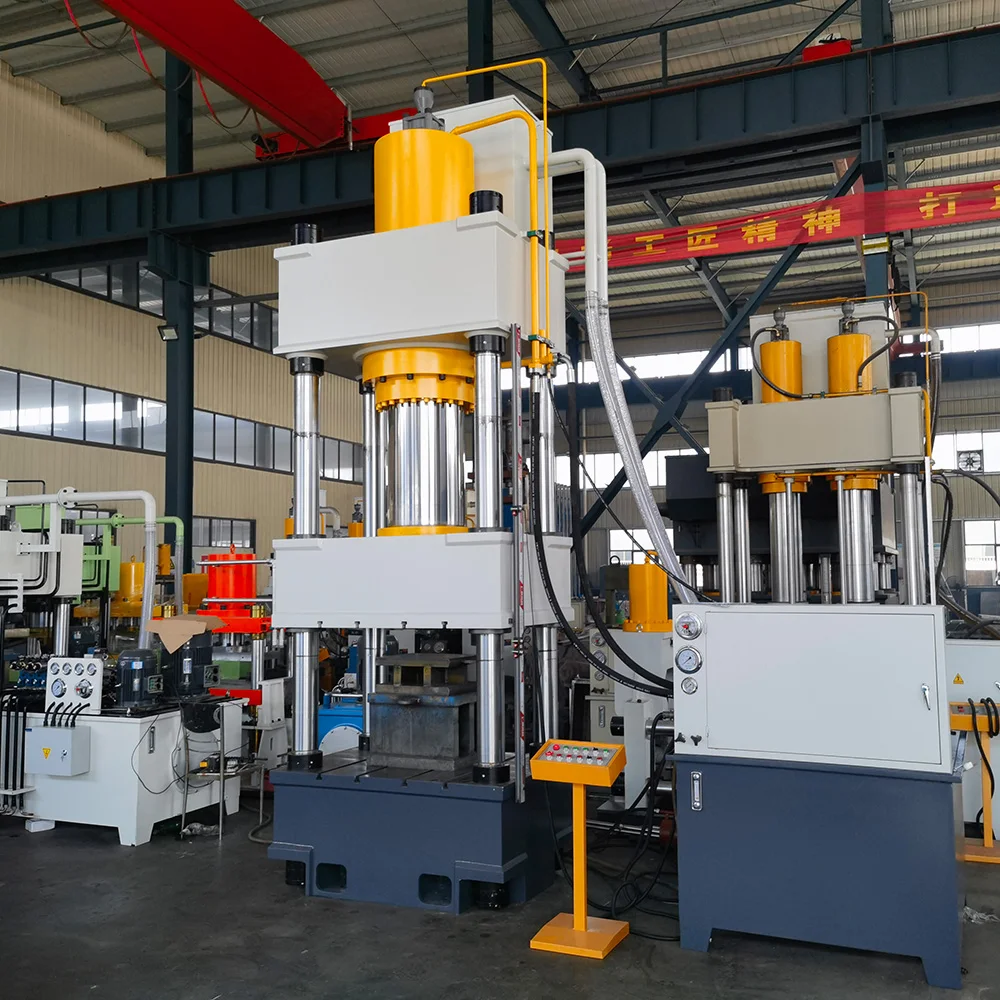 Four-column Servo High-speed Hydraulic Bulge Forming Hydraulic Press ...
