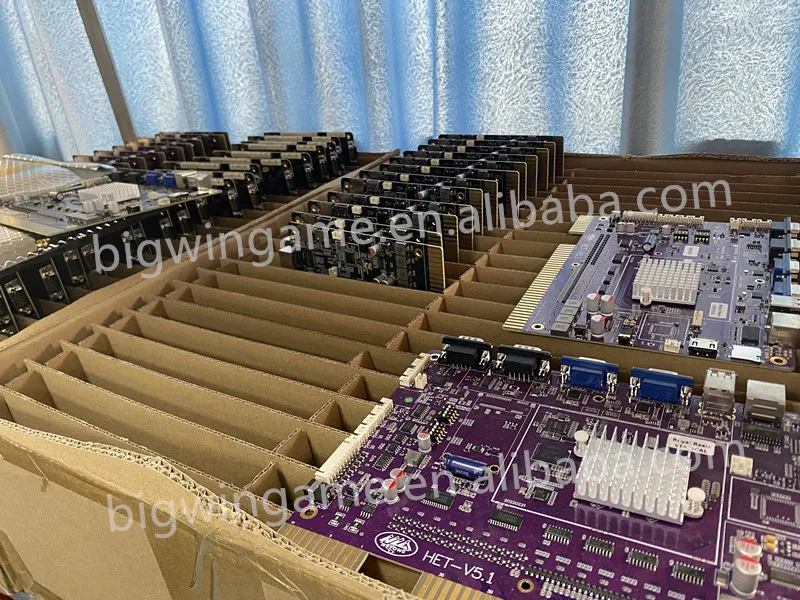 Original HET PCB Game Board Gaming Software Ultimate Fusion4 Game Board ...