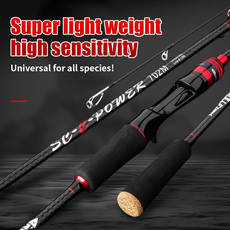 FISHGANG New Arrival Rotating Fishing Carbon Rod Fresh Water Fishing ...
