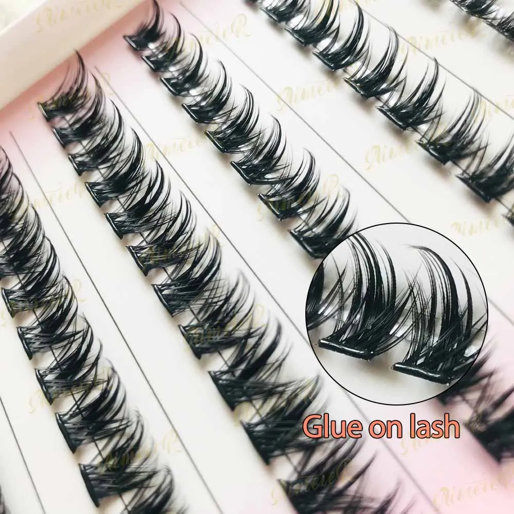 New Arrival Pre-Cut Segmented Individual Long Lasting No Glue Needed ...