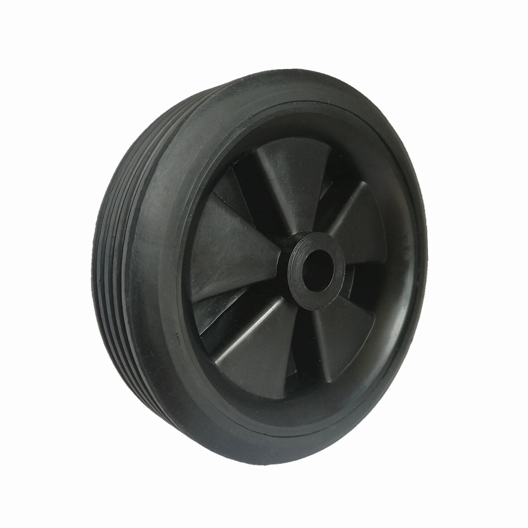 Small Solid Rubber Plastic Wheel - 4 Inch Trolley Wheels