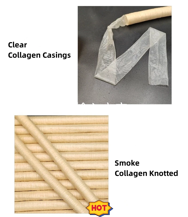 19 Mm Clear Collagen Casings Perfect For Making Snack Sticks And Other ...