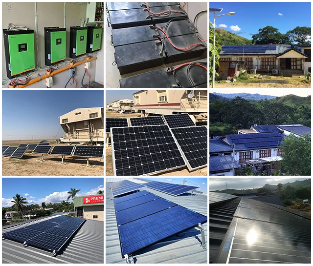 All-in-one Energy Solar System With Lithium Batteries 5KWH Portable ...