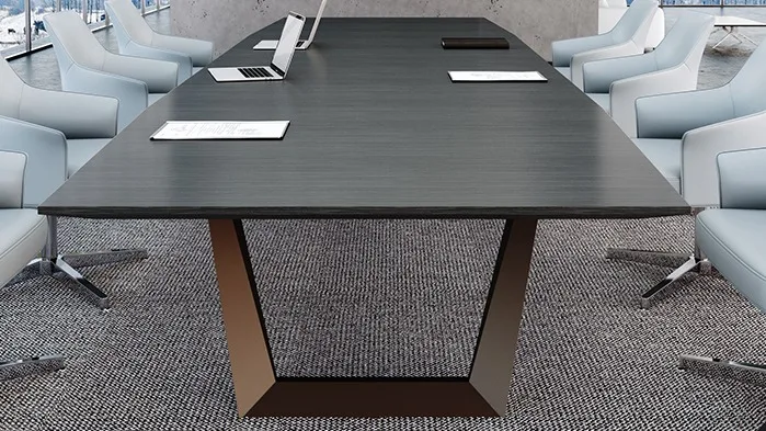 Luxury Design Mdf Veneer Painting Boardroom Meeting Room Office ...