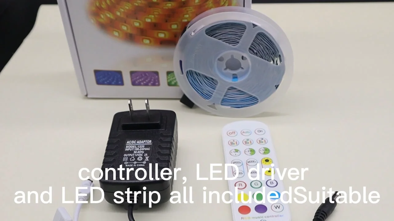 Popular Smart Led Strip Wifi 5m Remote Control Rgb Led Strip Rgbw Led ...