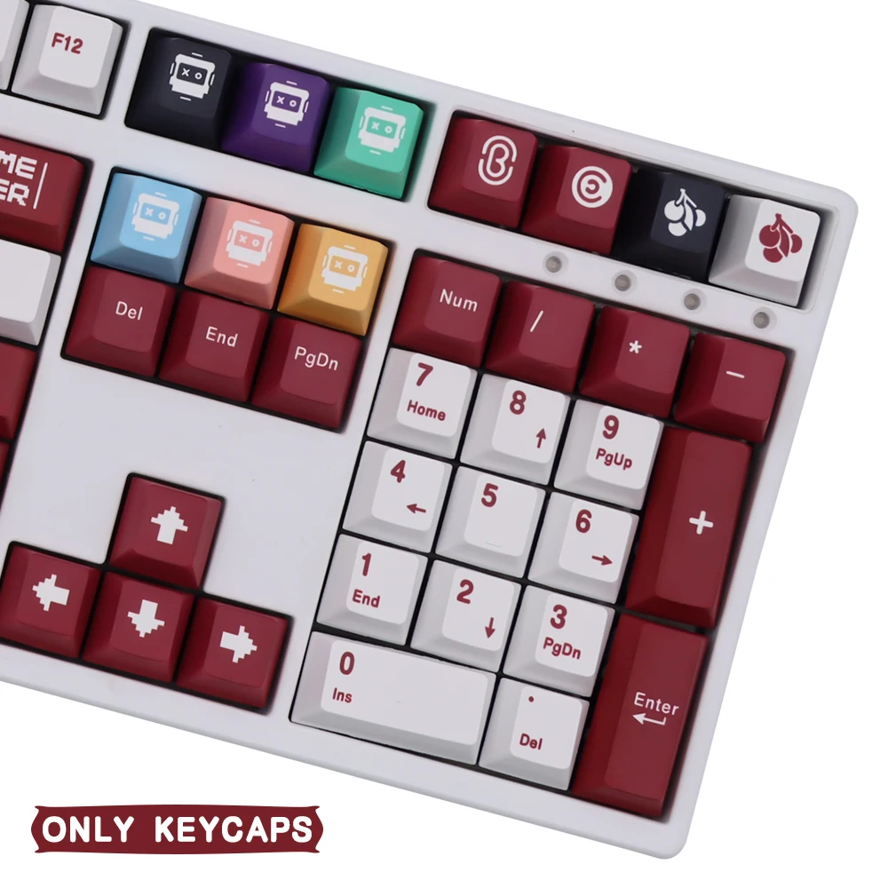 Game Boy Childhood Classic Retro Gamered And White Machine Key Cap For ...