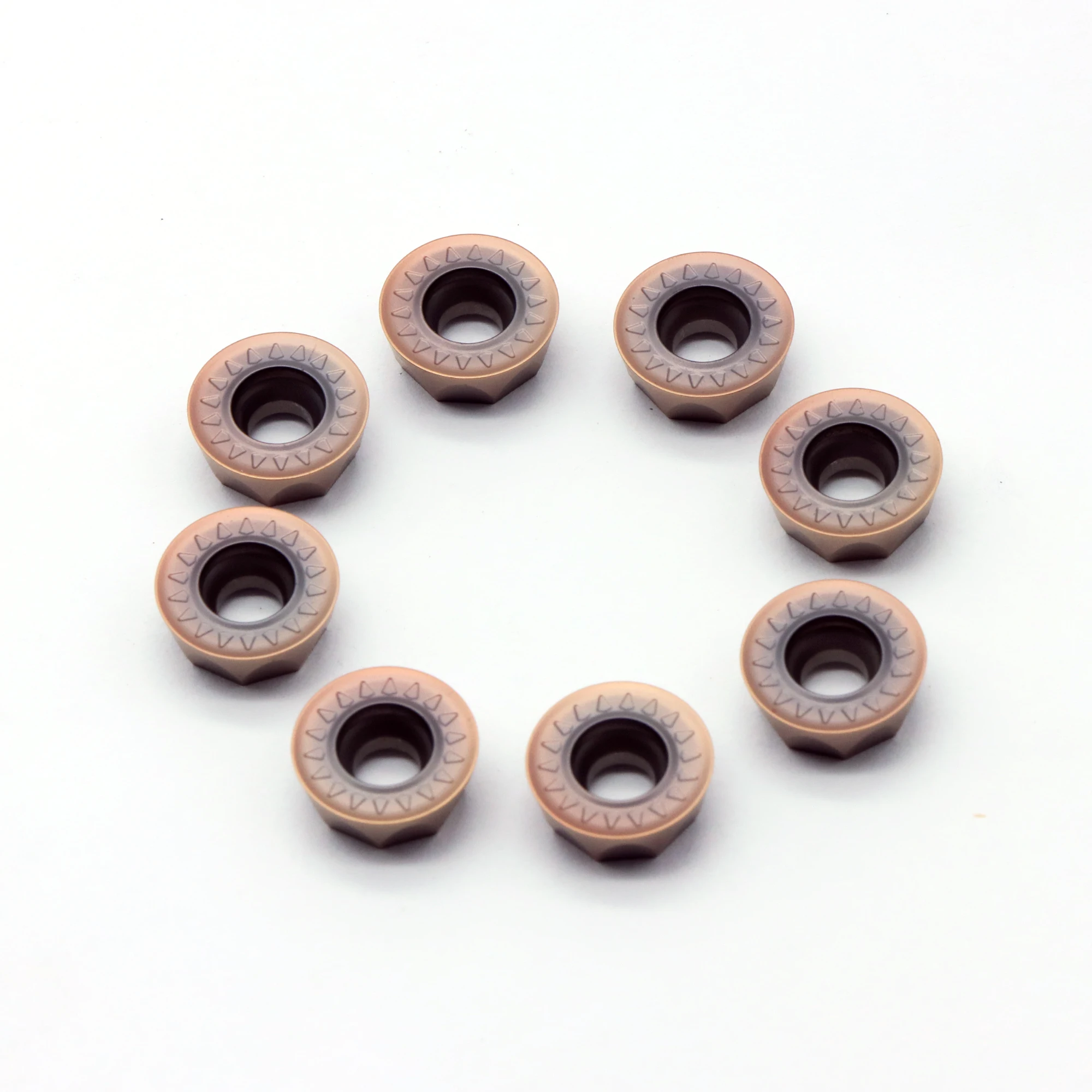 Milling Round Carbide Milling Insert Rd/rpmt1204 Cnc Indexable Milling Plate Blade - Buy Rpmt ...