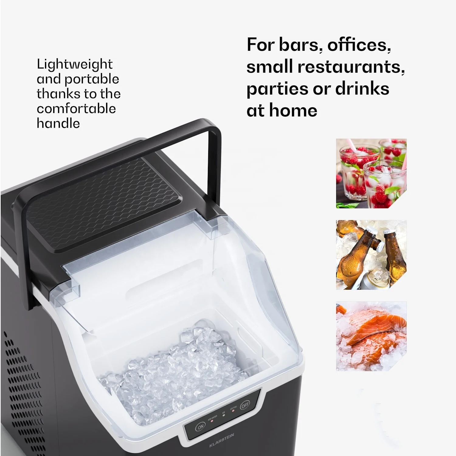 Commercial Nugget Ice Maker Dispenser Under Counter Self Dispensing ...