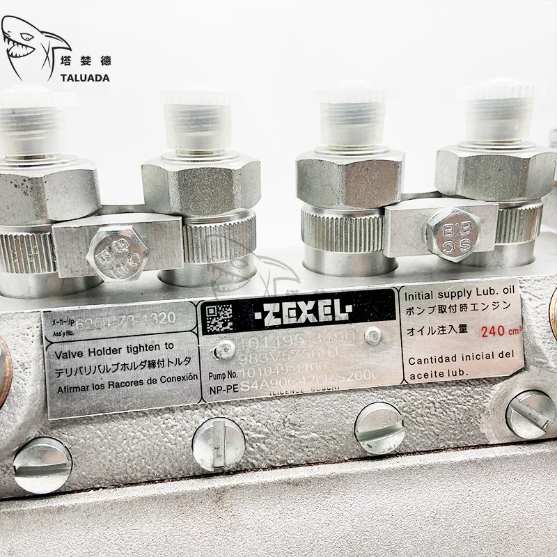 TALUADA Hitachi SANY Kobelco Kato Kubota Excavator Fuel Injection Pump ...