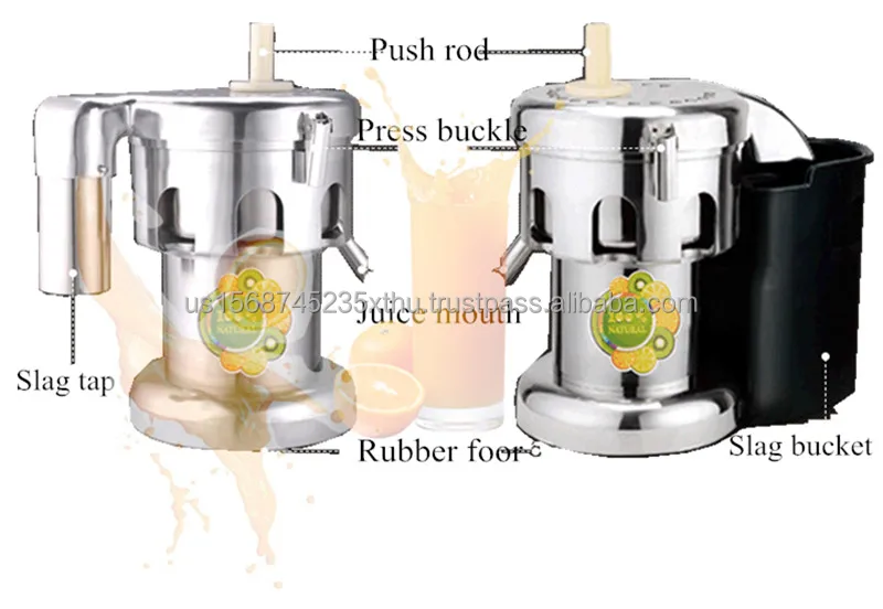 Multi Functional Electric Slow Juicer Extractor Household Fruit Juice ...