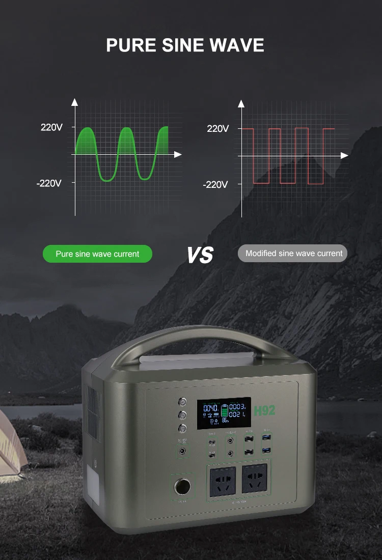 Reasonable Price Portable Home Outdoor Camping Power Bank Power Station ...