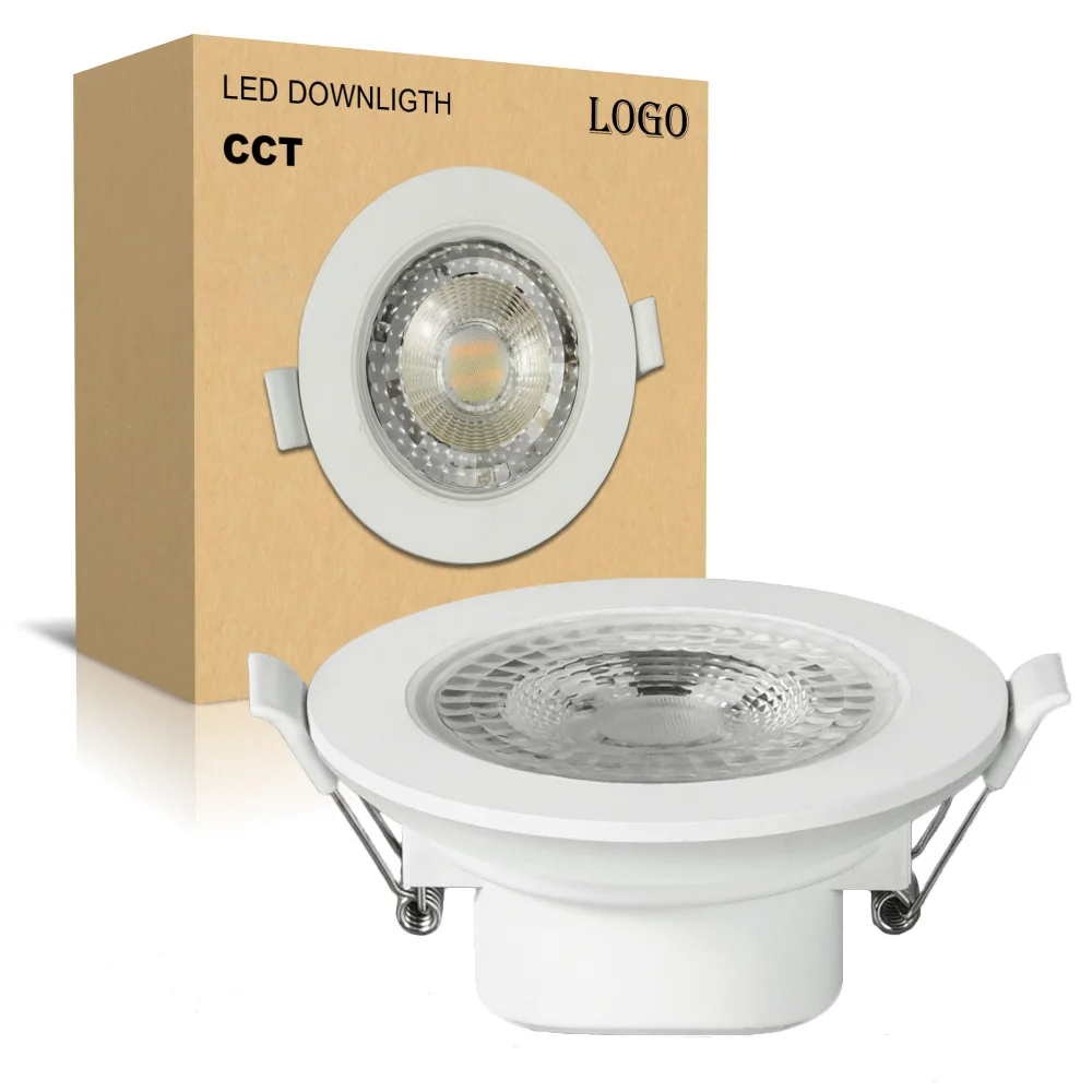 Spot Led Encastrable Downlight Led Spots De Plafond Ip54 Pour Salle De Bain Locaux Humides Blanc ...