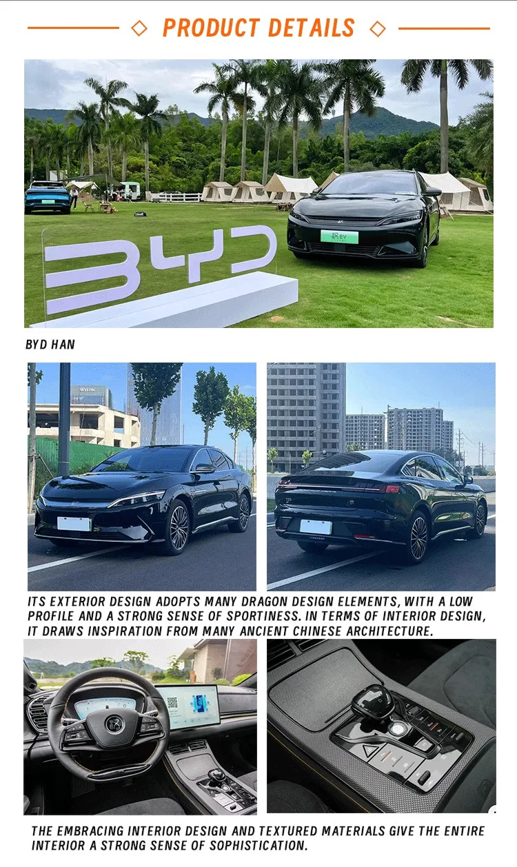 Byd Han Ev Champion 506km Distinguished New Energy Pure Electric ...