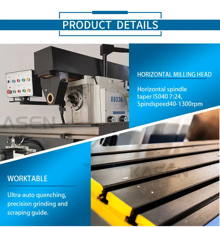 Horizontal X6036 CNC Milling Machine Horizontal Milling Machine| Alibaba.com