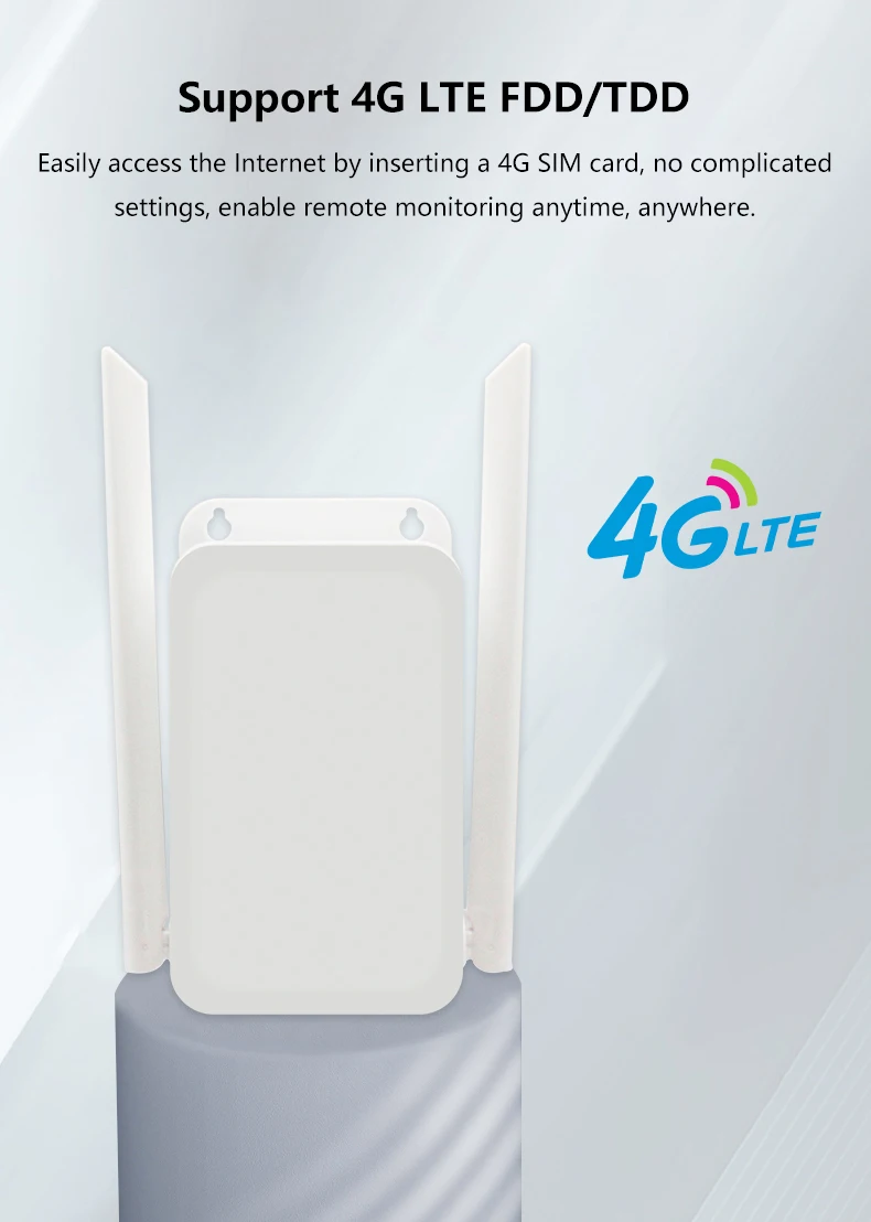 Rts Outdoor 4g Lte Router 150mbps Wifi Cpe Modem Router Waterproof 48v ...