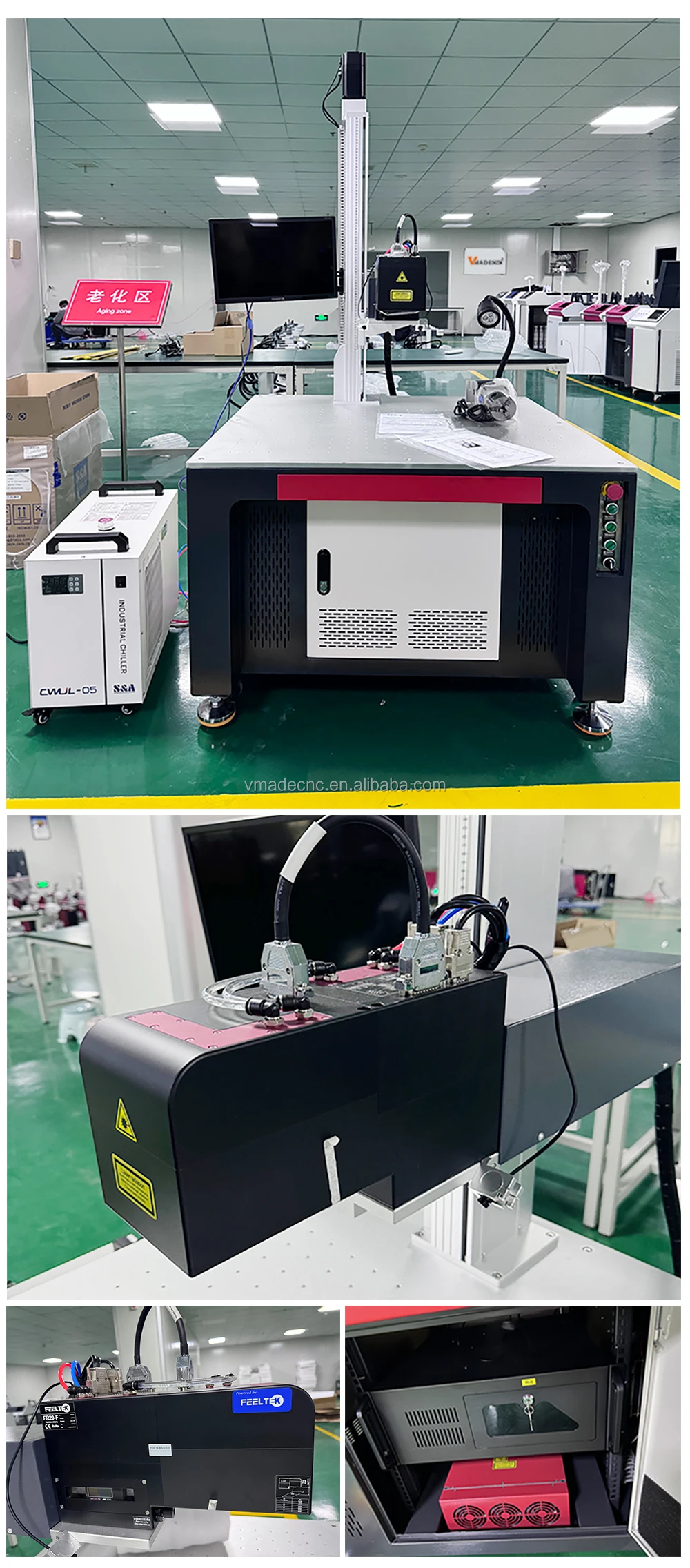 Auto Focus 3d 200w Laser Engraving Machine Jpt Fiber Laser Engraver For ...