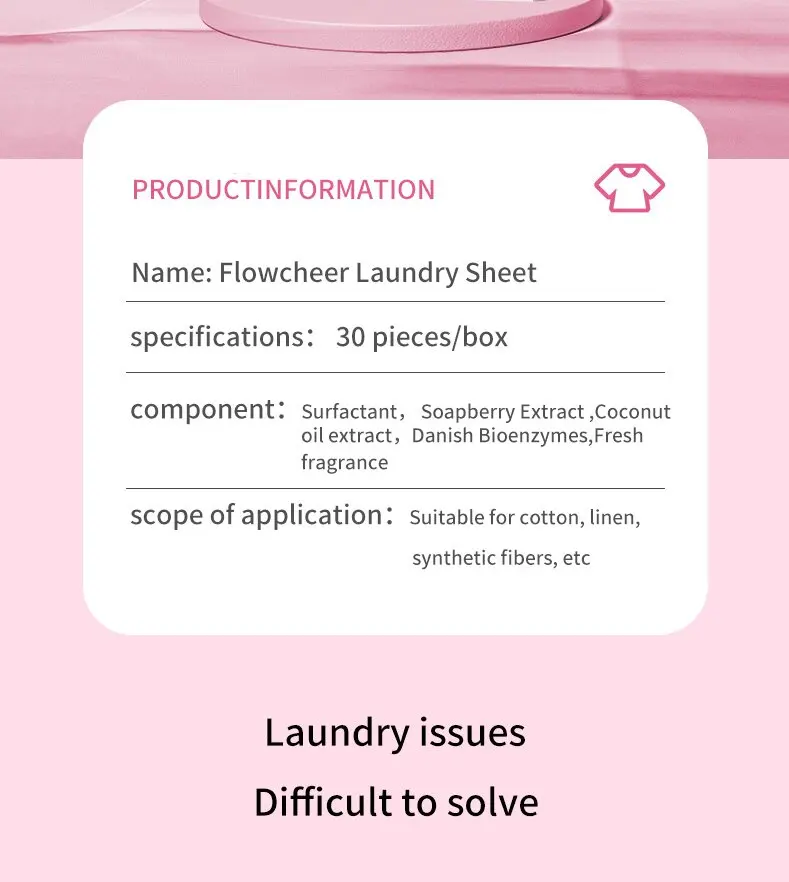 Factory Custom Eco-friendly Biodegradable Laundry Detergent Sheet Eco ...