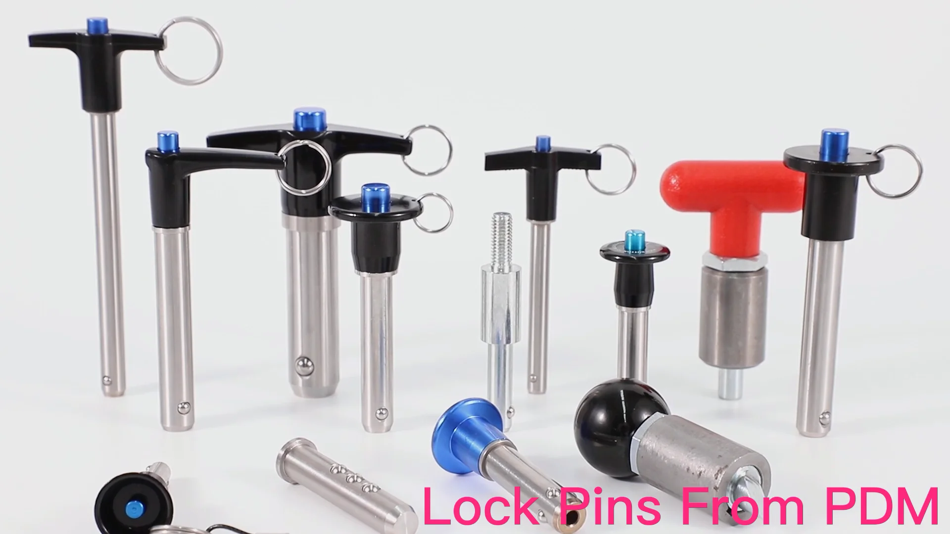 Carbon Steel Spring Loaded T Handle Or Round Handle Pull Pin - Buy Pull ...