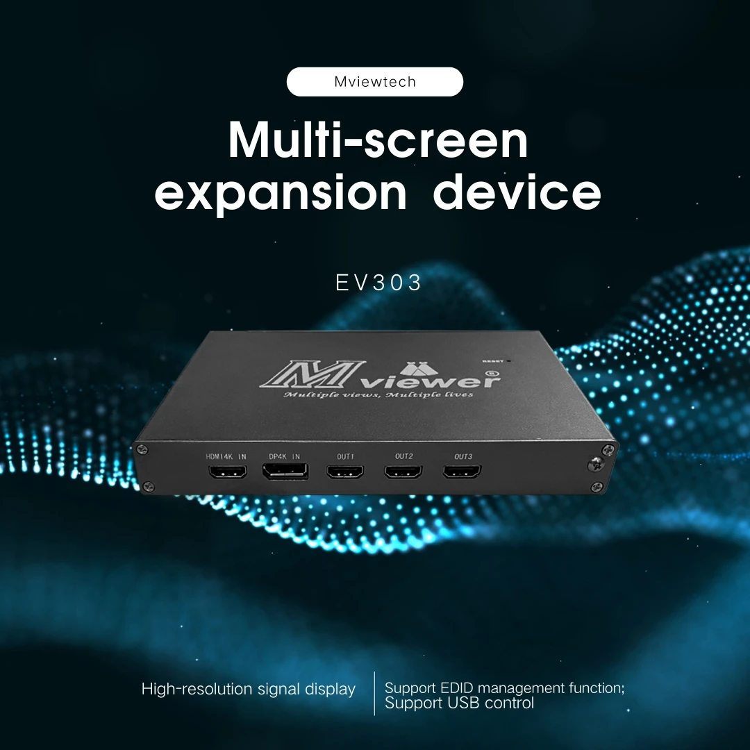 Ultra HD 4K Displayport 1.2 EV303 Multiviewer Video Switcher for Led ...