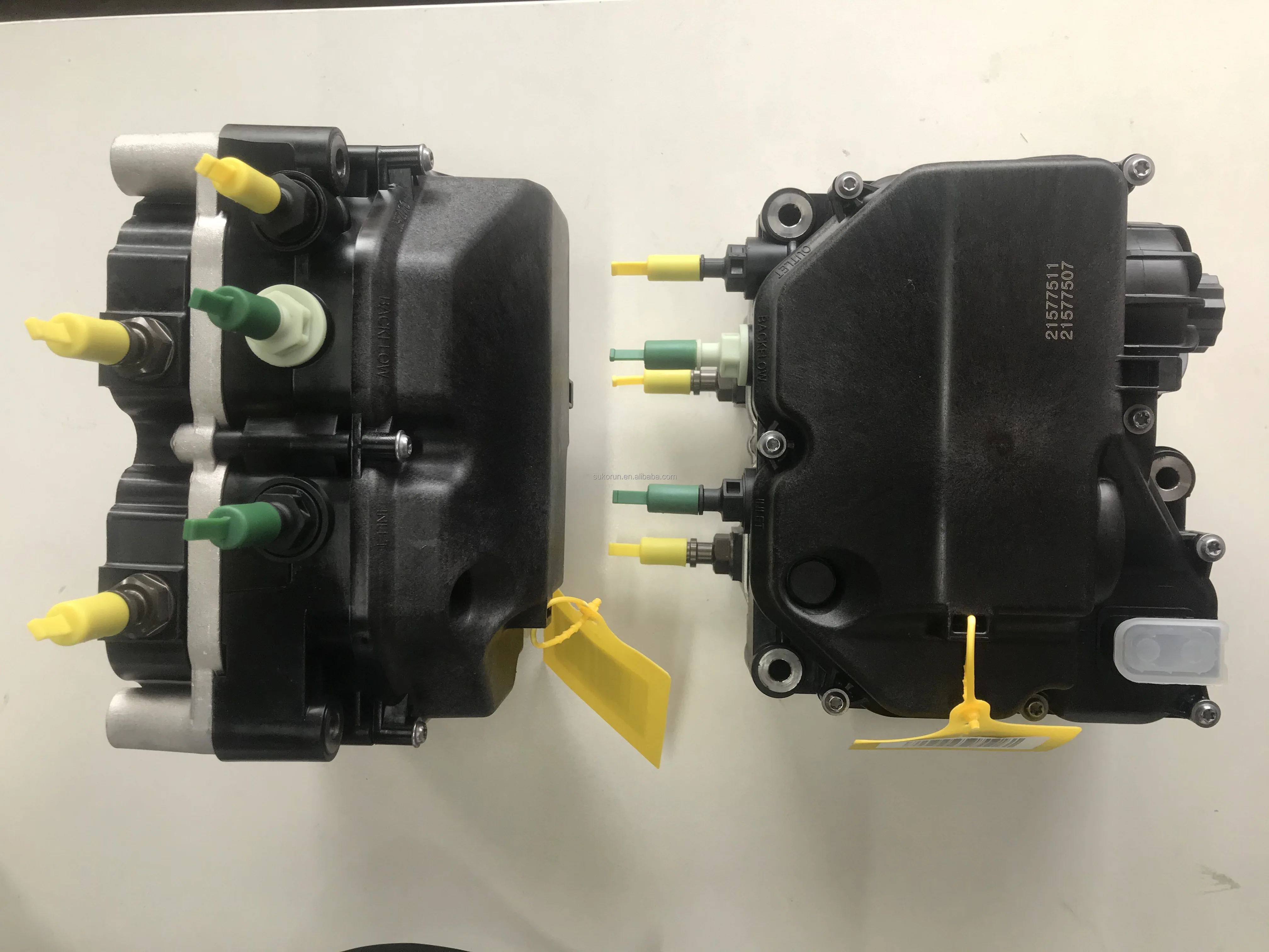 21577511 BOMBA para VOLVO 12V CALEFACCIÓN POR AGUA 5 Agujeros Bomba ...