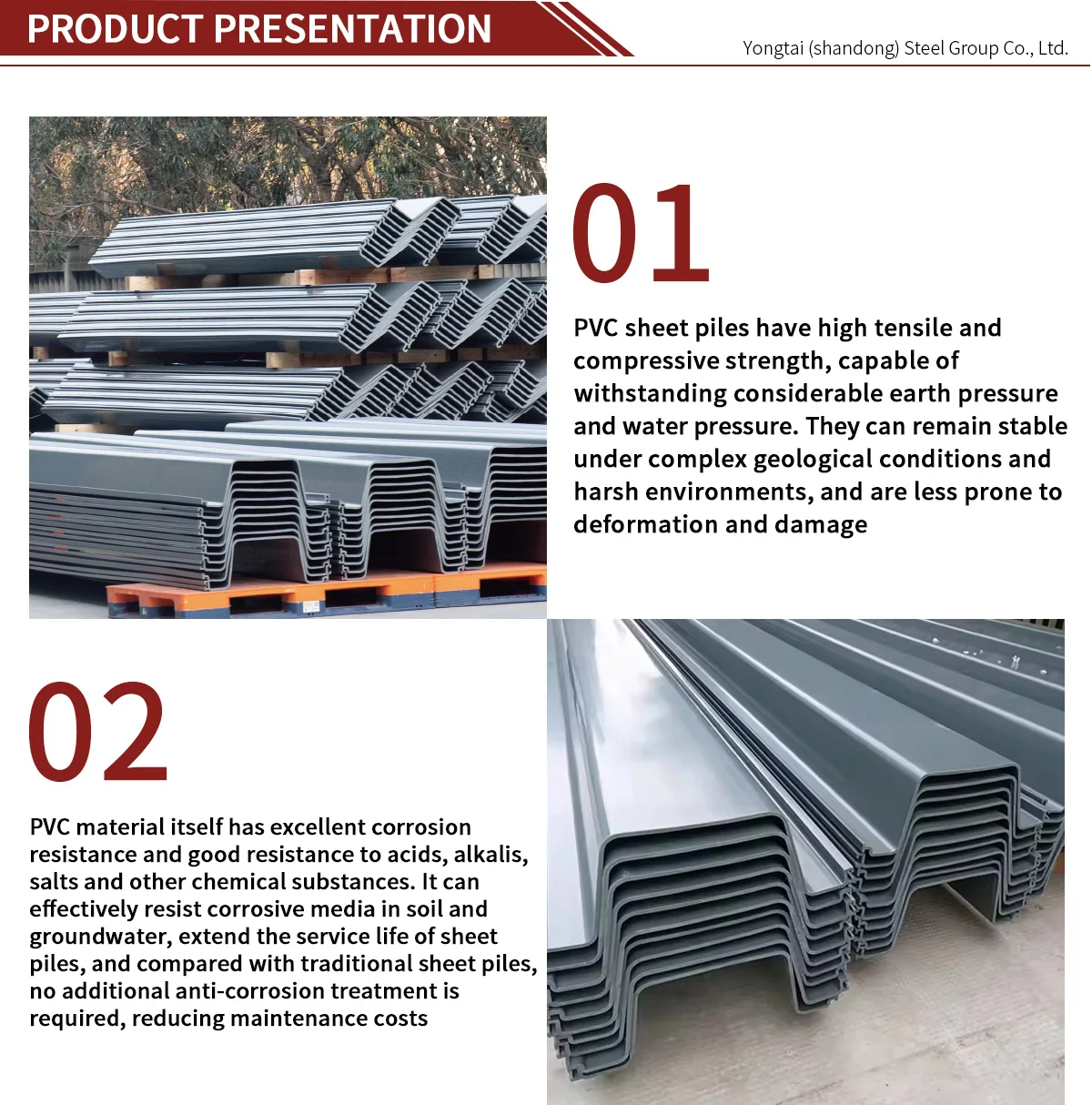 FRP Sheet Pile - Durable and Versatile Construction Material