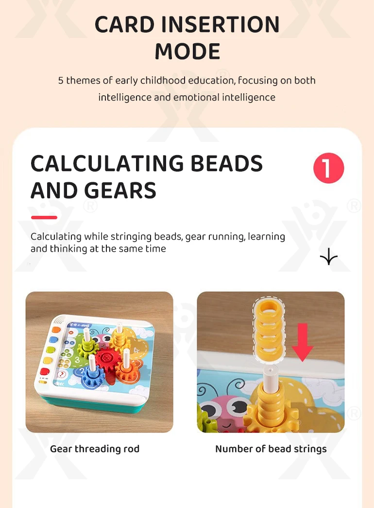 Chengji Early Educational Multifunctional Logic Enlightenment Portable ...