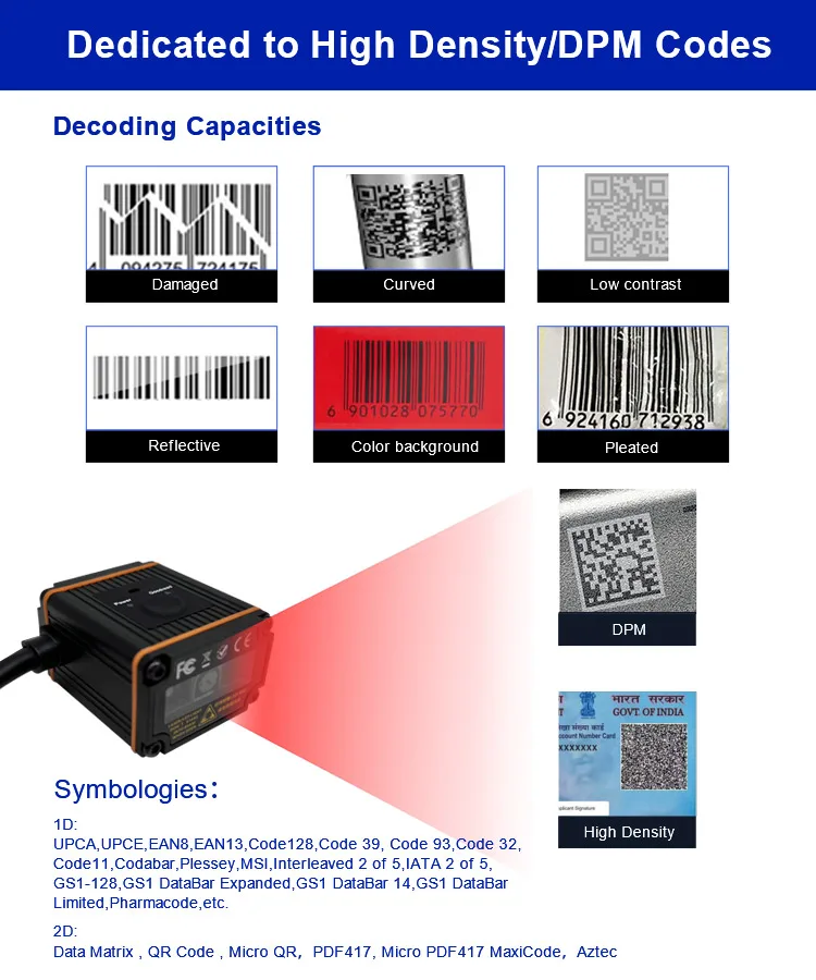 Wholesale Fast Reading Rugged Fixed Barcode Imagers Industrial Conveyor ...
