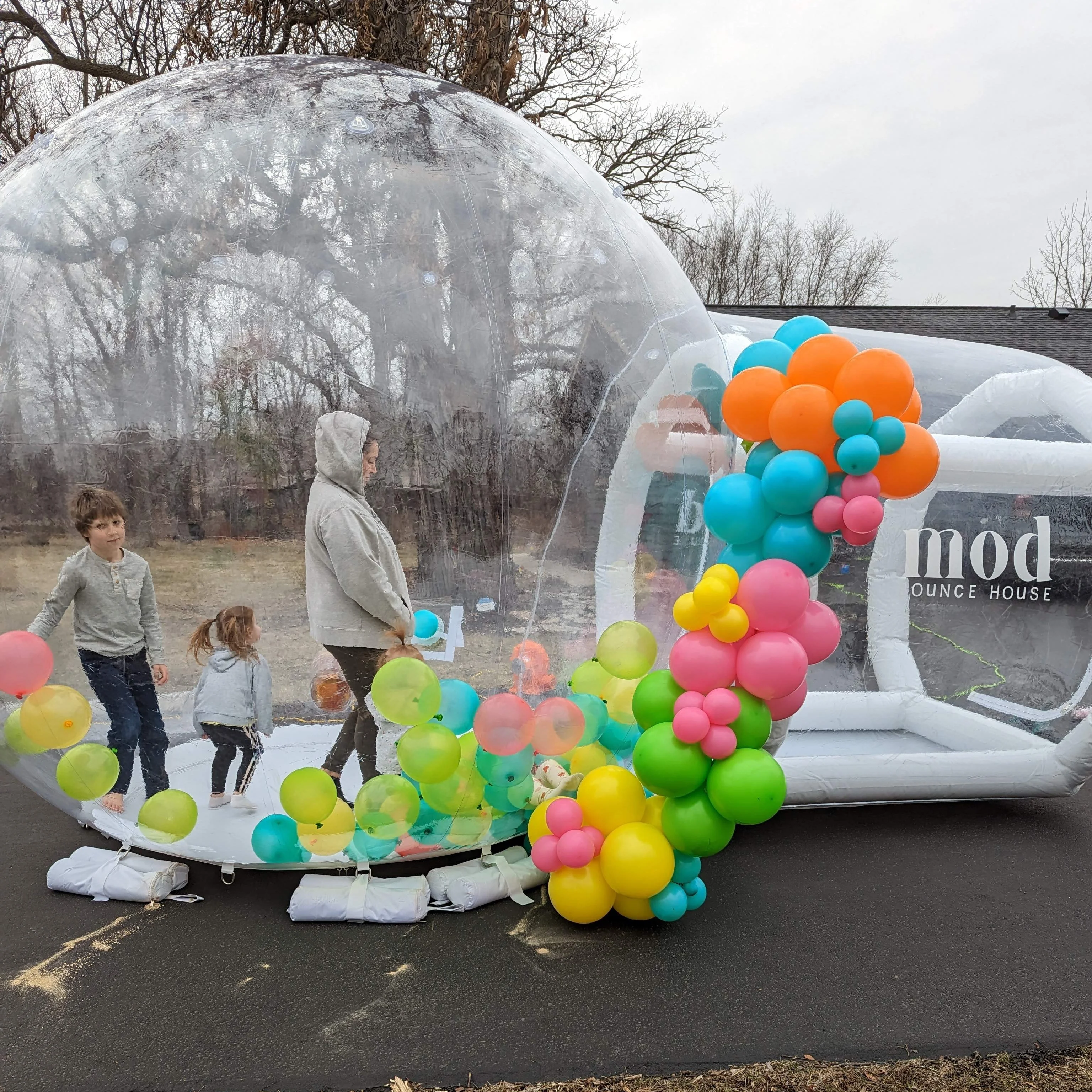 Inflatable Bubble Tent - Durable, Transparent Dome Tent