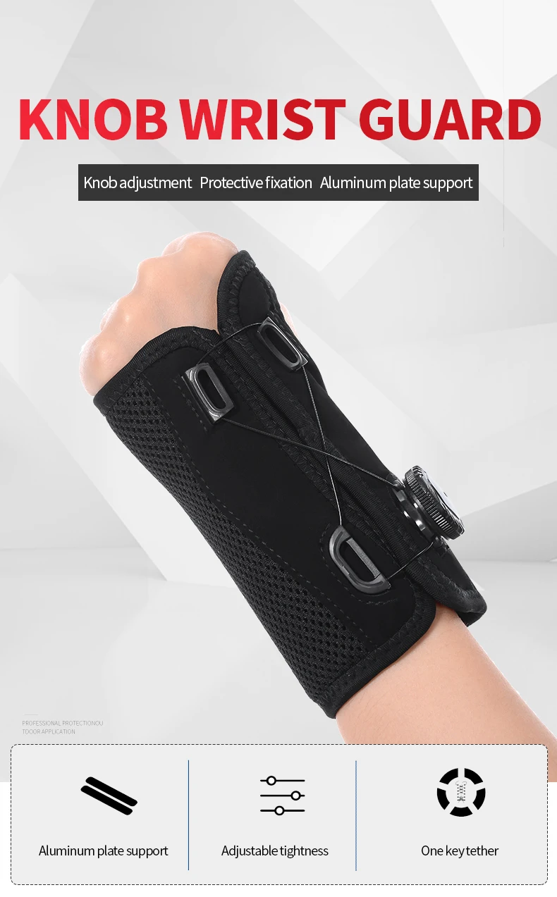 Kopus New Sports Pressure Plate Wrist Guard Fitness Protection Knob ...