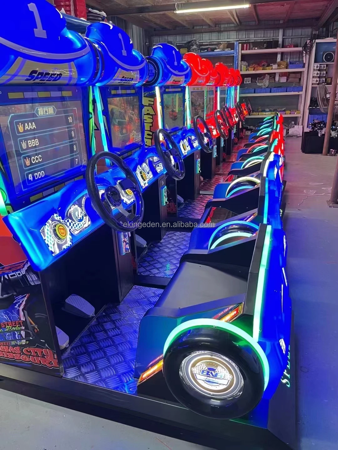 Race Video Game Machine Trade Racing Arcade Machines Coin Operated Car ...