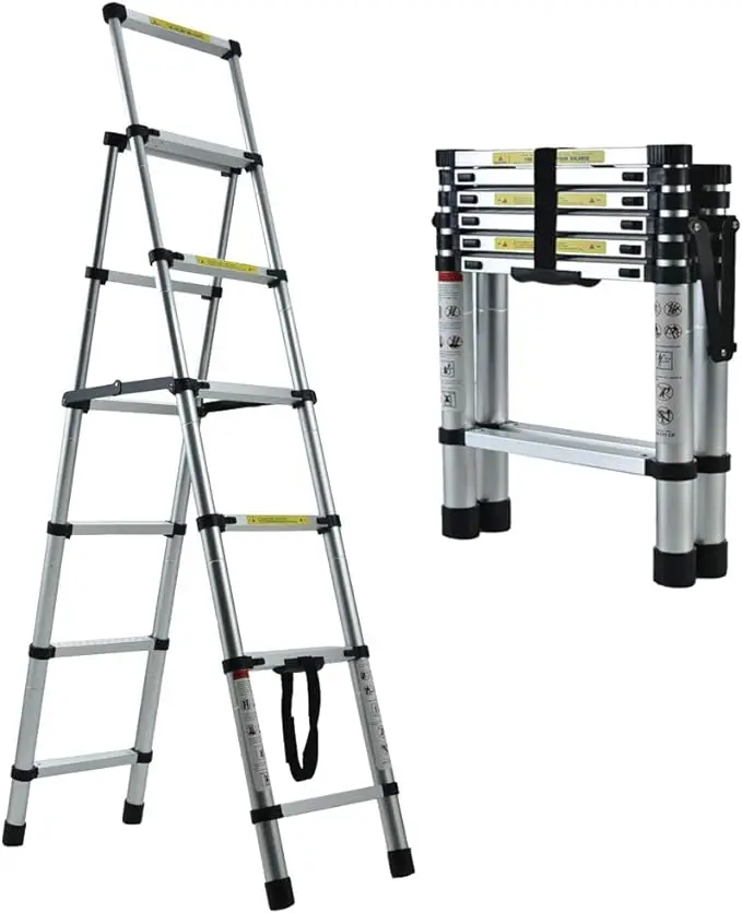 Aluminum Telescopic ladder ladder part easy set up ladder factory Cheap ...