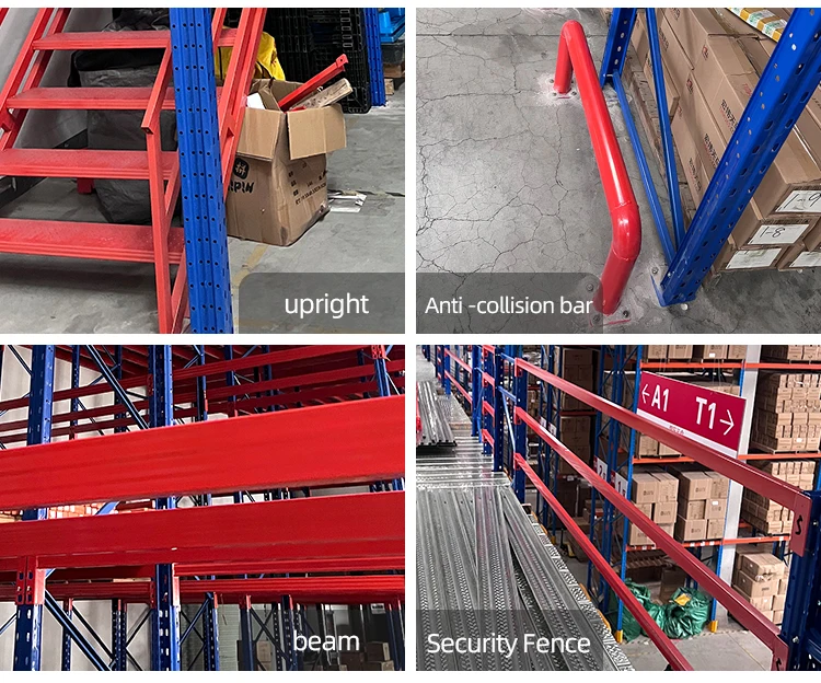 Gxm Industrial Mezzanine Floor Racking System Mezzanine Platform ...