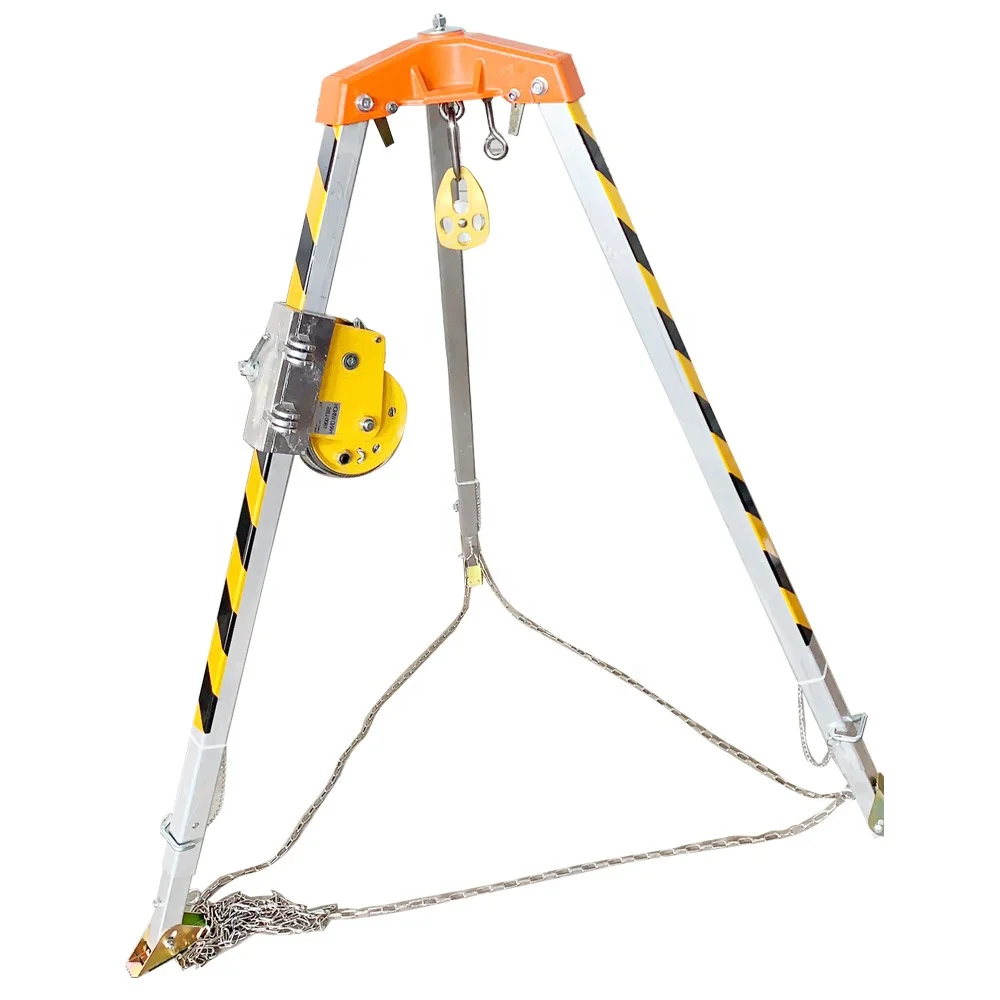 Hot Sale Confined Space Tripod Kit - Winch & Safety Gear
