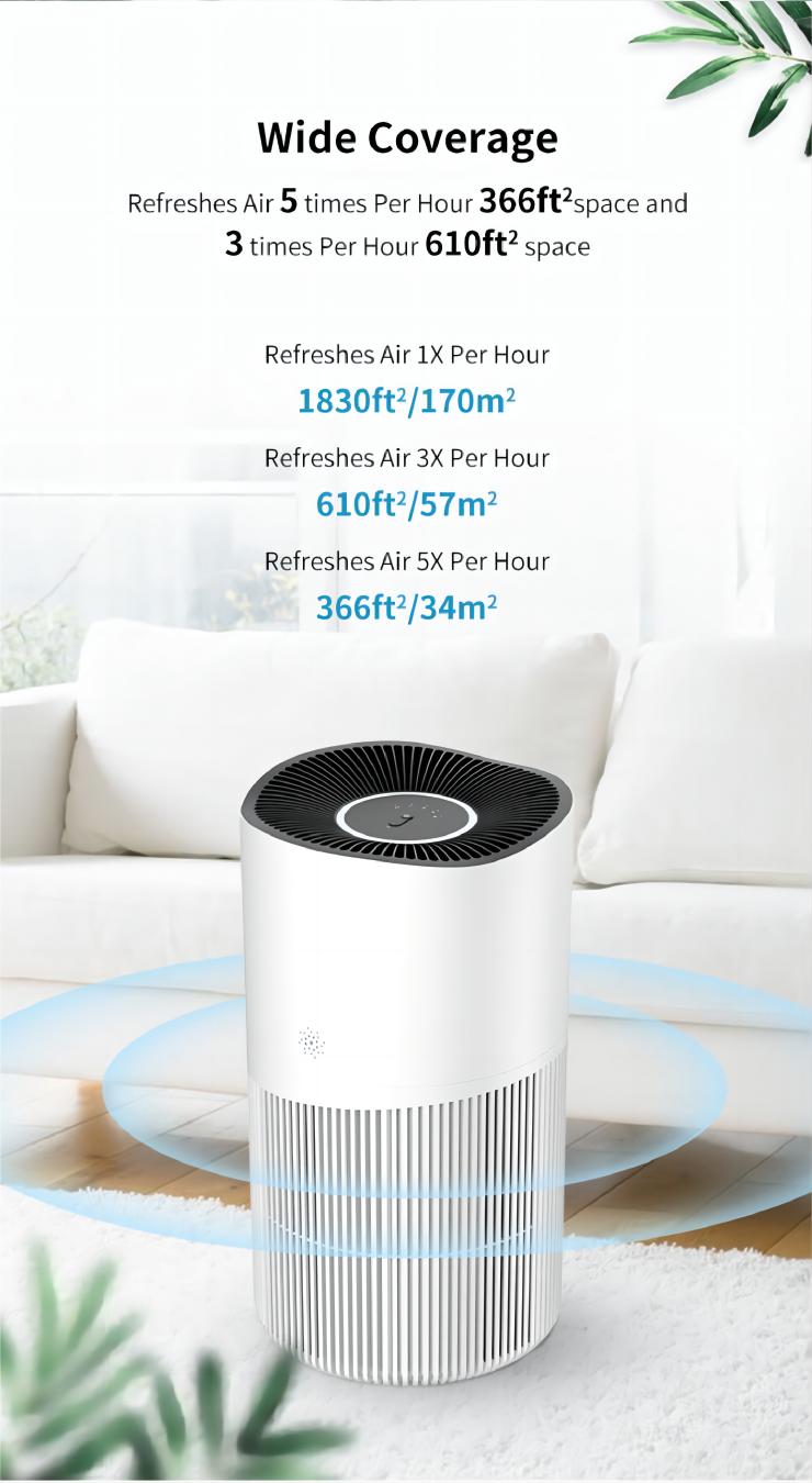 Commercial Household Electrostatic Oxygene air Purifier Home Pm 2.5 ...