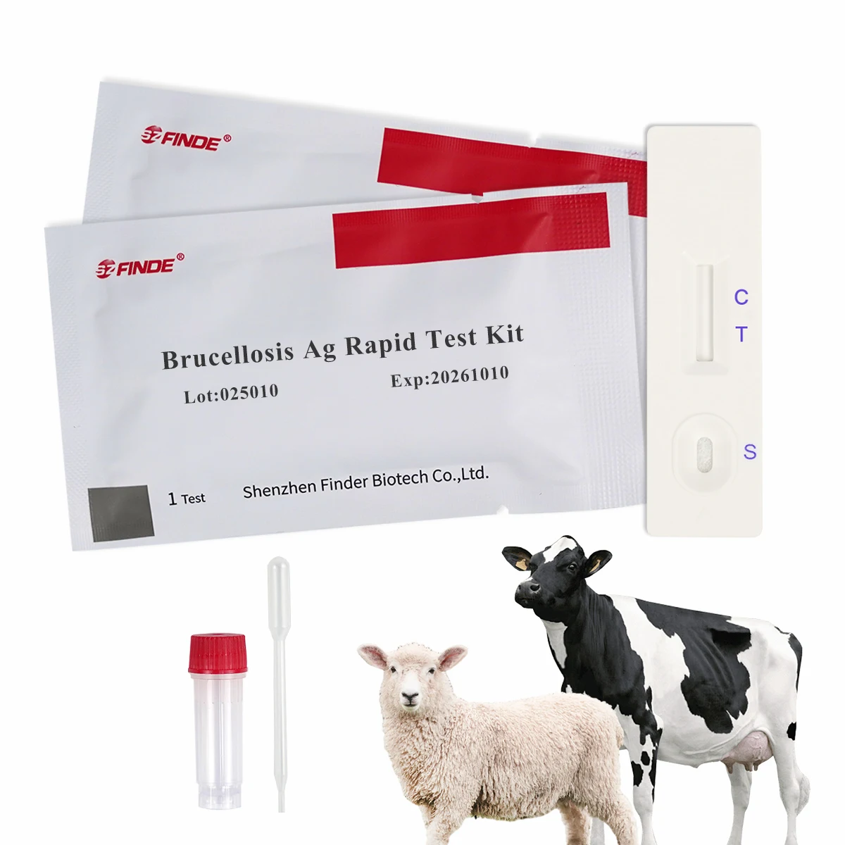 Rapid Diagnostic Test Kit for Brucellosis Antigen (BCL Ag) Detection in ...