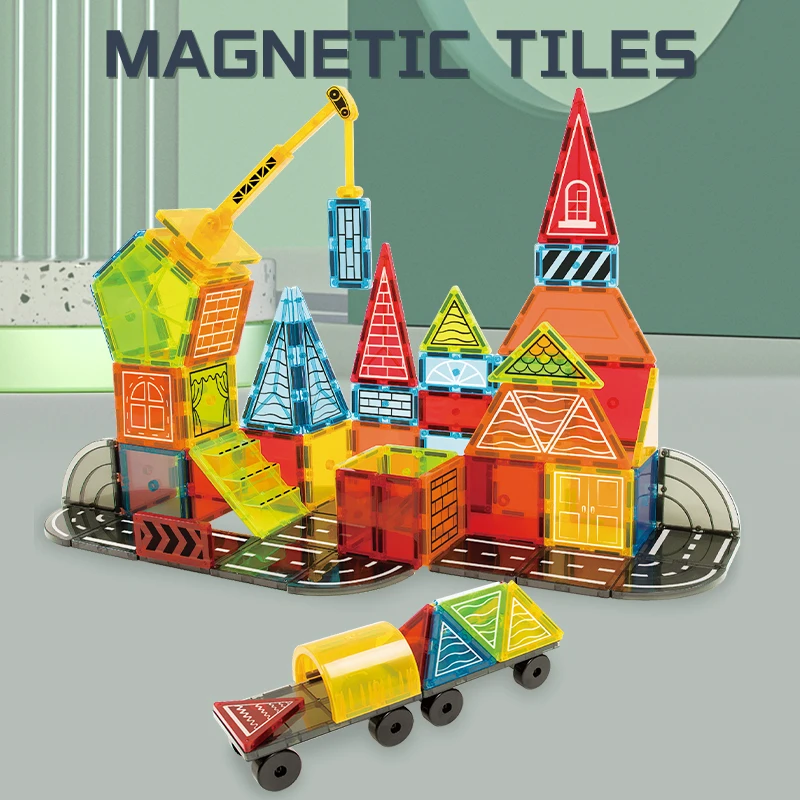 Colorful Magnetic Building Blocks - XINBIDA Creativity Set