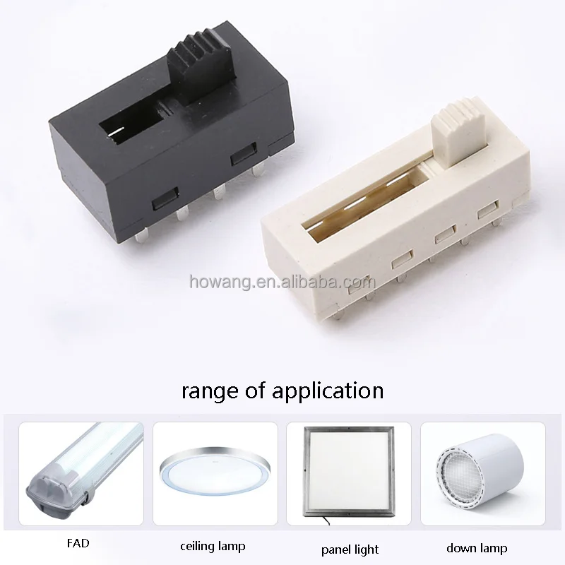 Customization Plastic High-current Toggle Switch Multi-gear Down Lamp ...