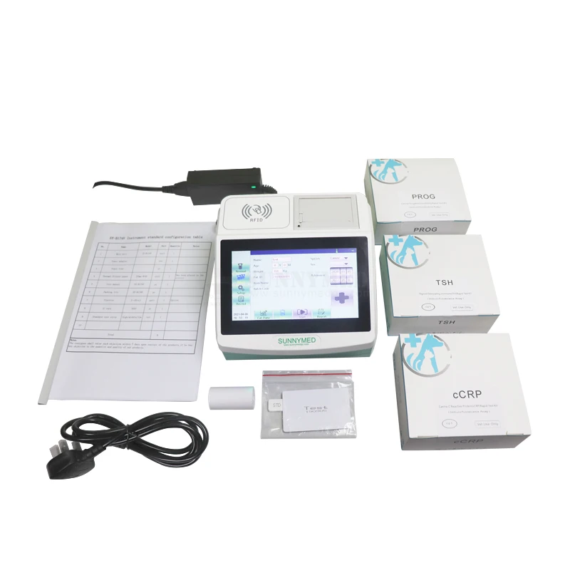 Sy-b174v Vet Animal Immunofluorescence Analyzer Vet Chroma Progestrone ...
