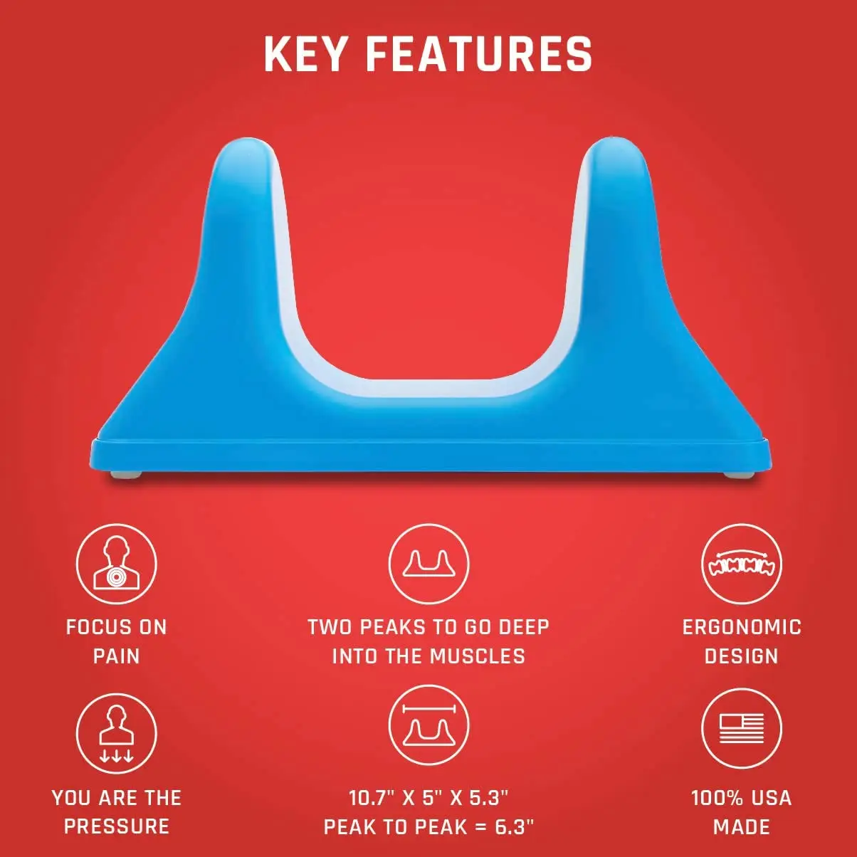 Wellshow Psoas Muscle Release And Deep Tissue Massage Fitness Tool Gym ...