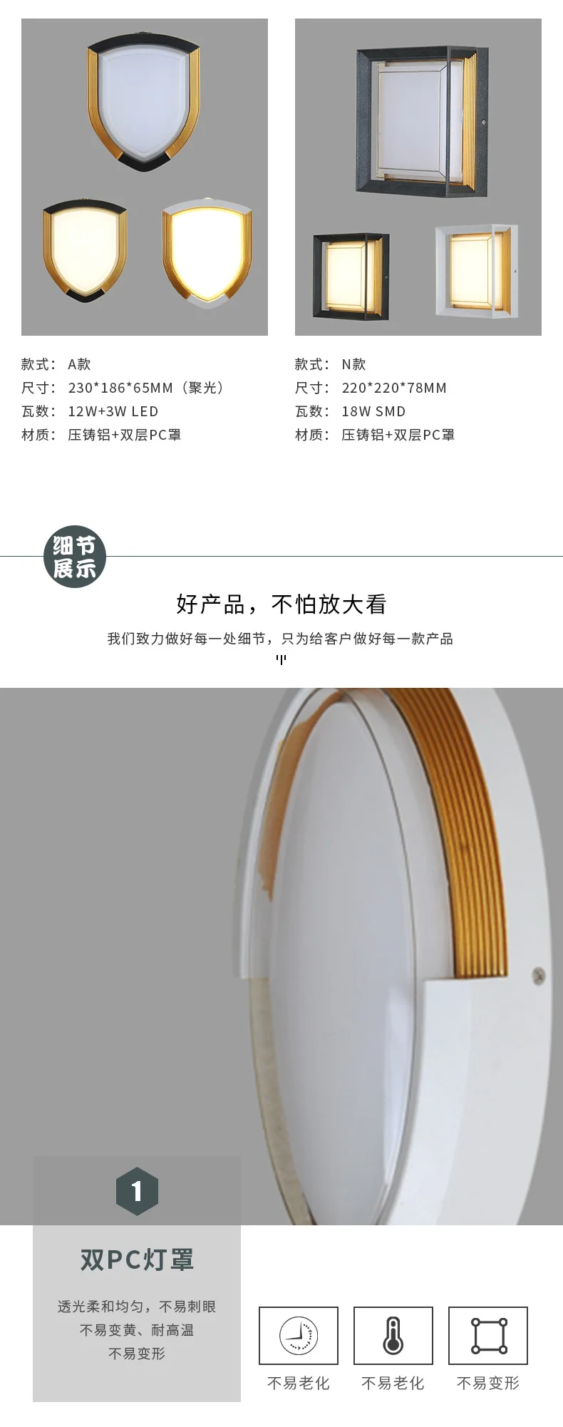 Savia LED SMD outdoor recessed step light corner lamp IP65 waterproof ...