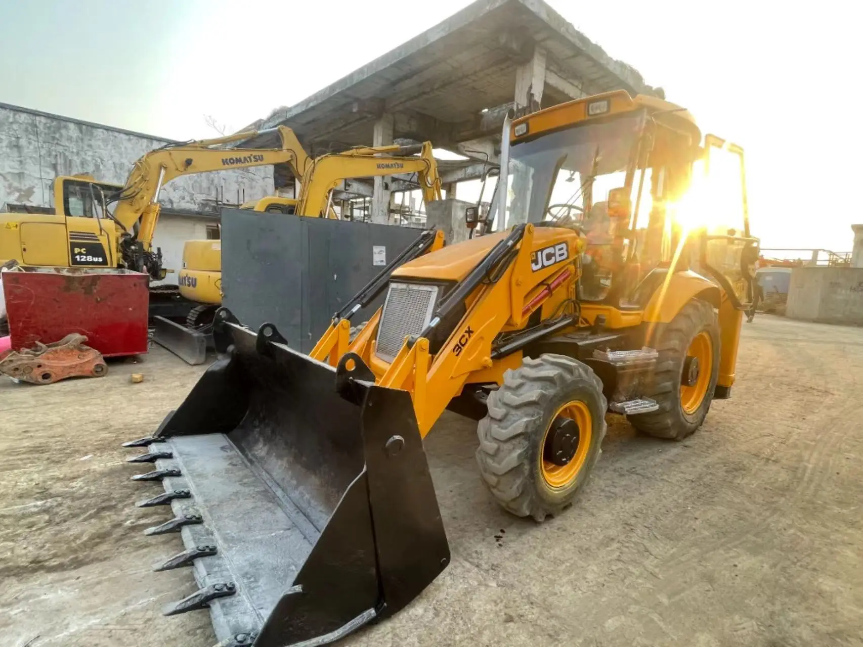 Excellent Condition Used Backhoe Loader Jcb 3cx/4cx Is On Sale With A ...