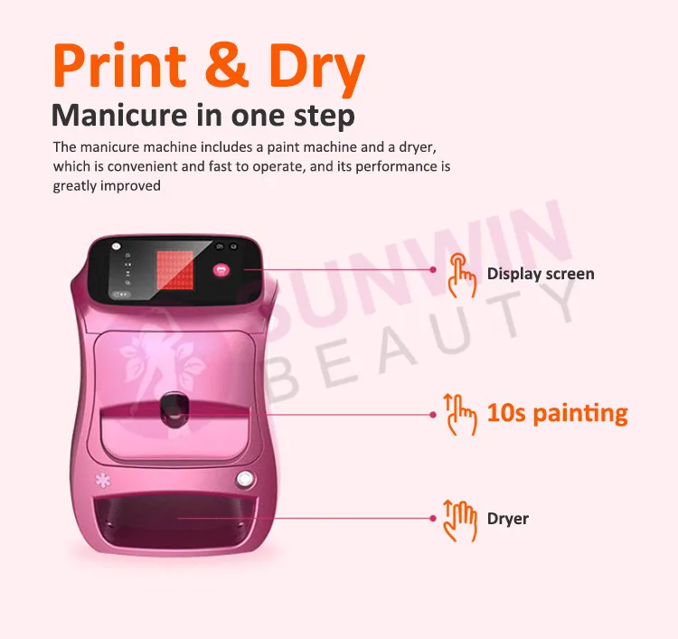 Alibaba.com: Portable Professional 3D Digital Nail Printer, Electric ...